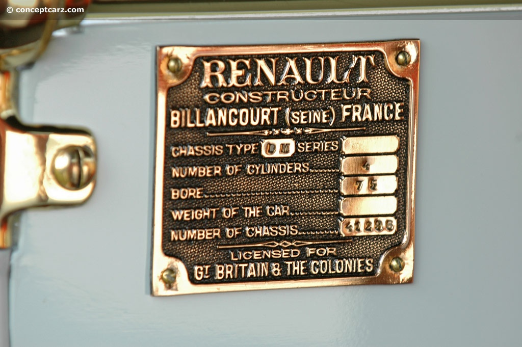 TopWorldAuto >> Photos of Renault Type D - photo galleries