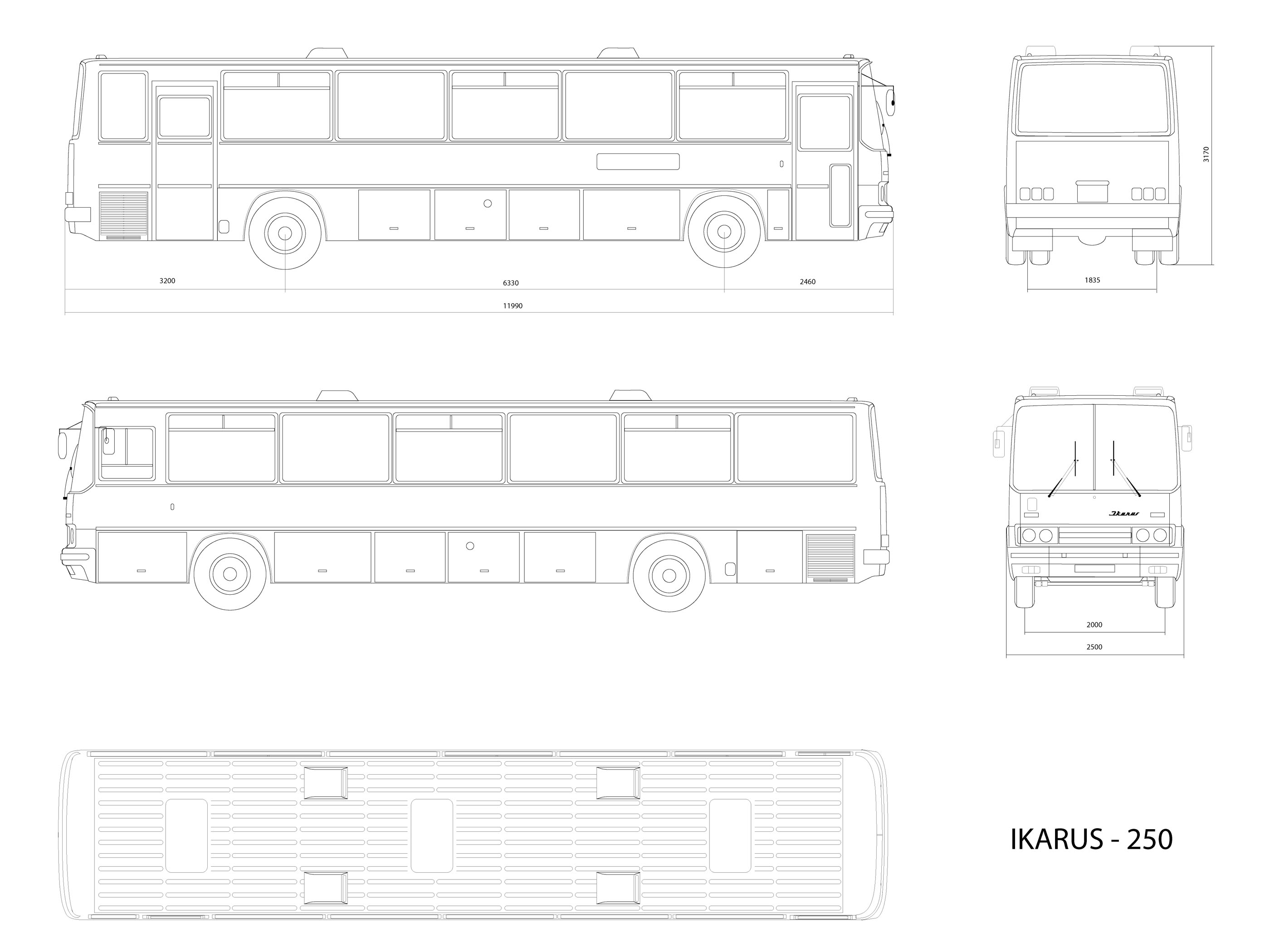 TopWorldAuto >> Photos of Ikarus 250 - photo galleries