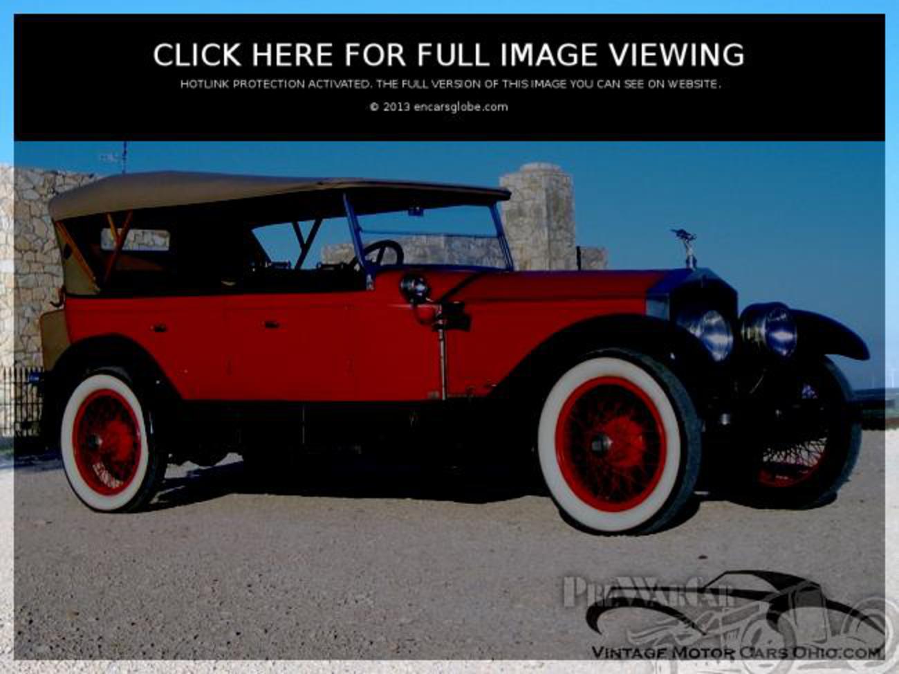 TopWorldAuto >> Photos of Lanchester 40HP tourer - photo galleries