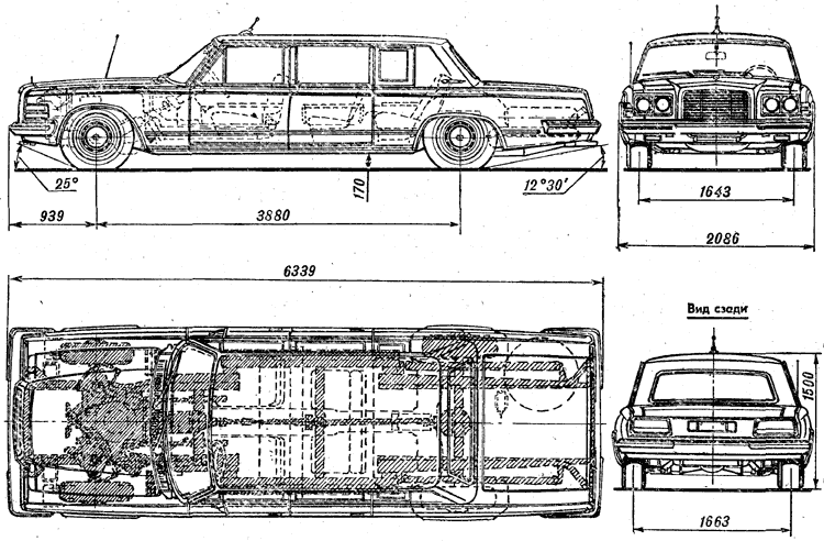 TopWorldAuto >> Photos of ZIL 4104 - photo galleries