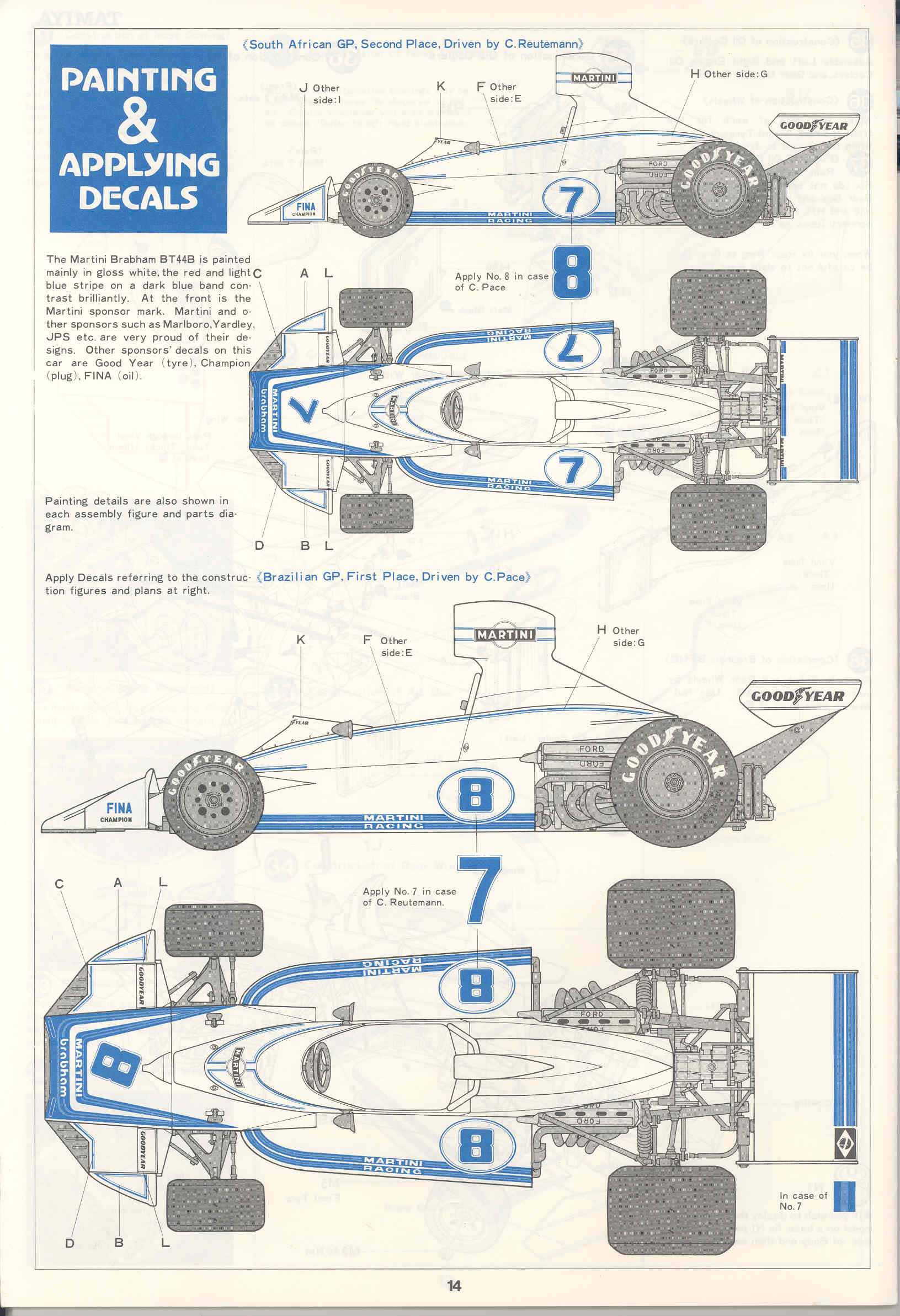 TopWorldAuto >> Photos of Brabham BT44 - photo galleries