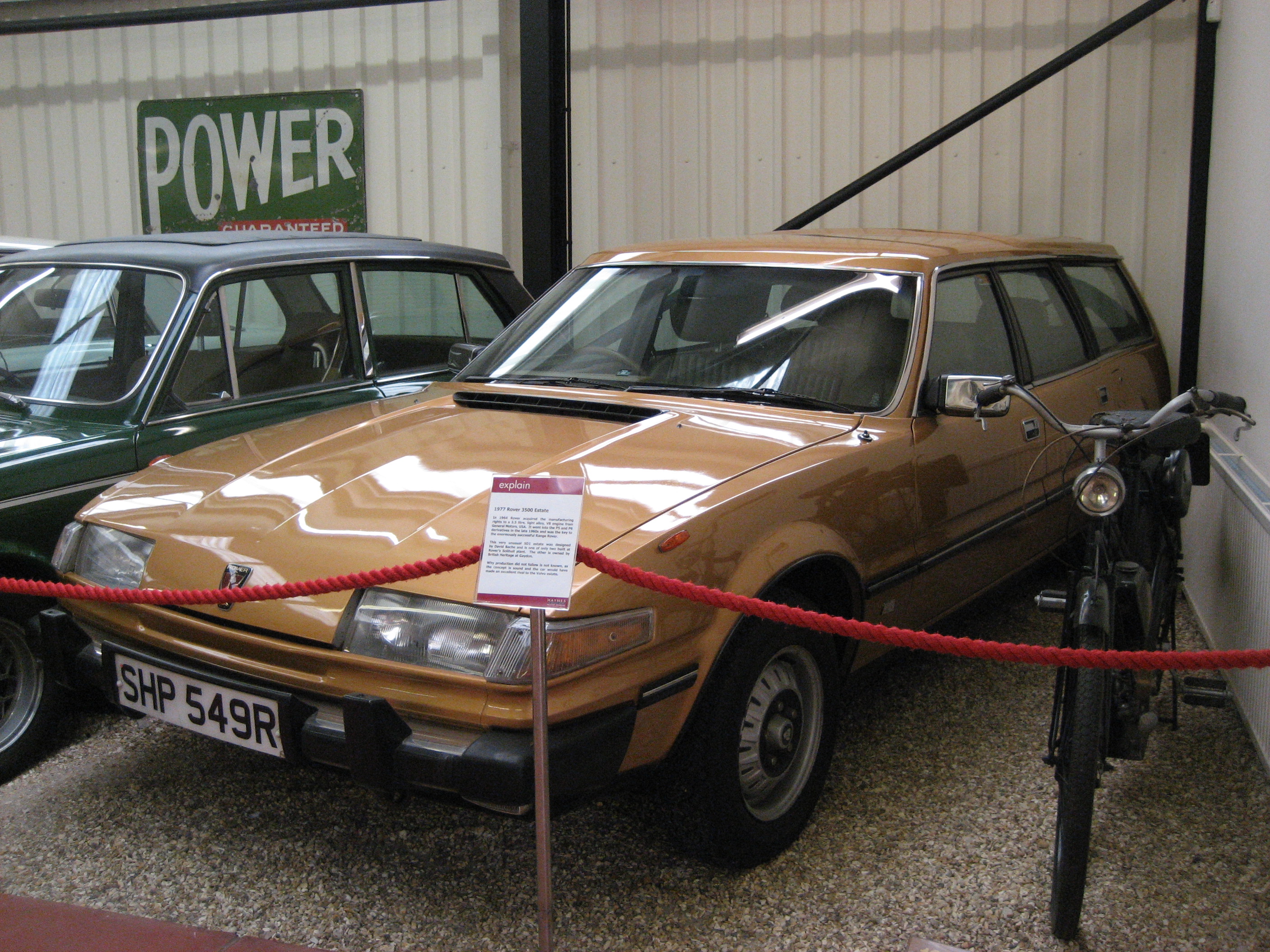 TopWorldAuto >> Photos of Rover SD1 Estate - photo galleries