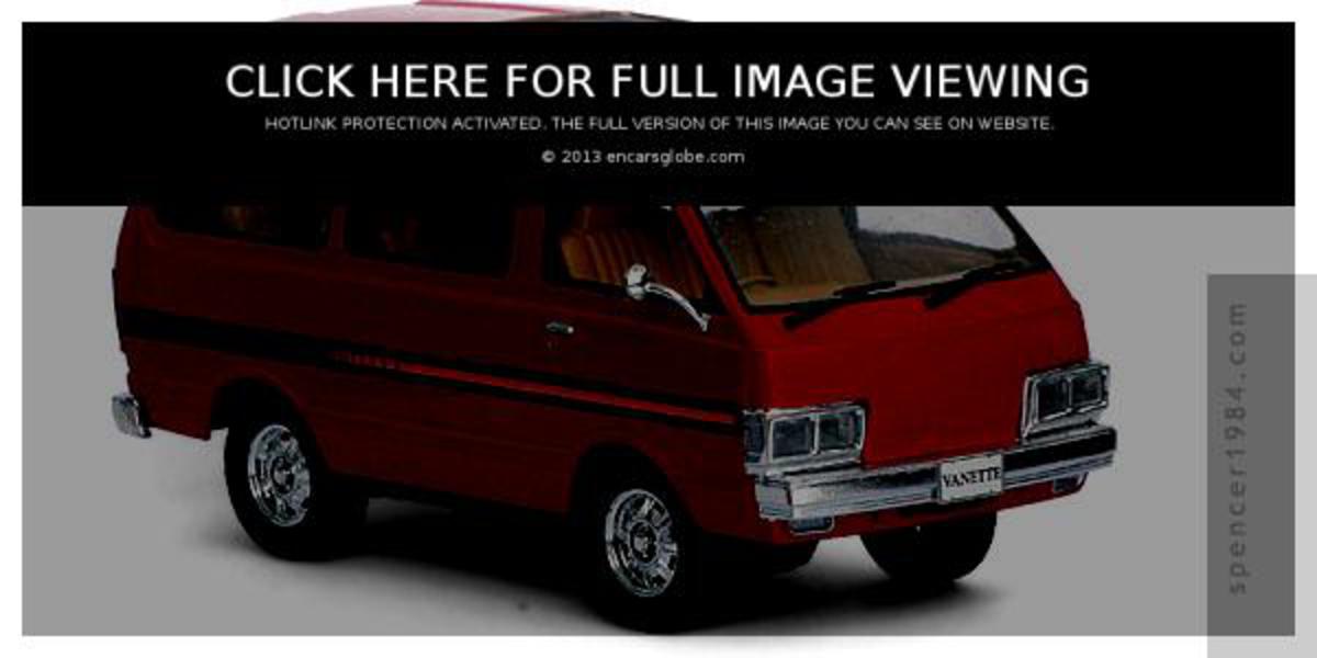 TopWorldAuto >> Photos of Nissan Serena 20 TD Vanette 4WD - photo galleries