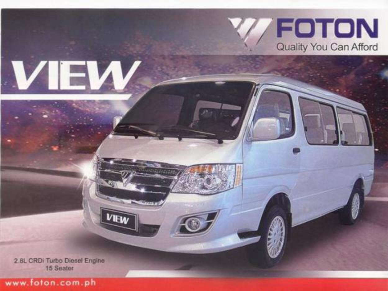TopWorldAuto >> Photos of Foton View Van - photo galleries