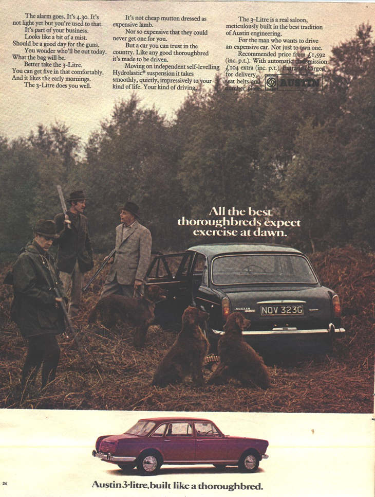 TopWorldAuto >> Photos of Austin 3 litre - photo galleries