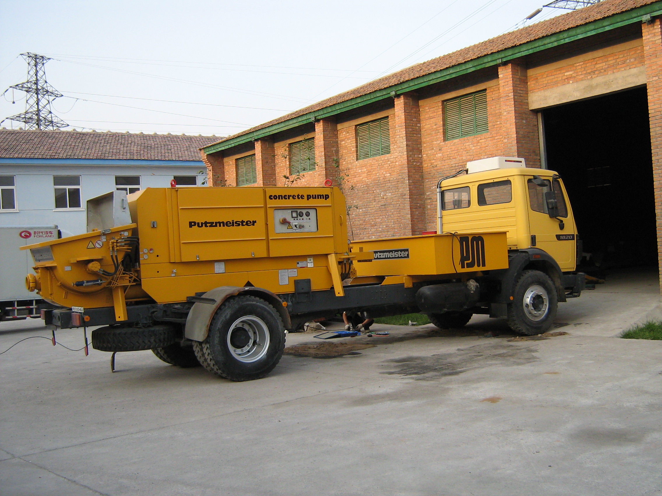 TopWorldAuto >> Photos of Putzmeister Concrete pump - photo galleries