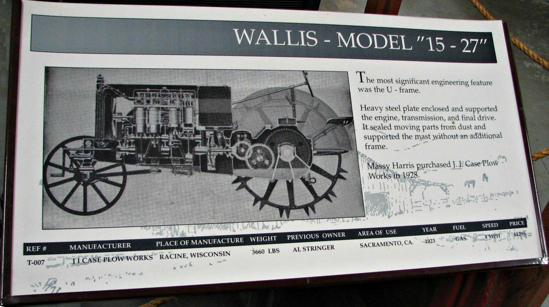 TopWorldAuto >> Photos of Wallis Model 15-27 - photo galleries