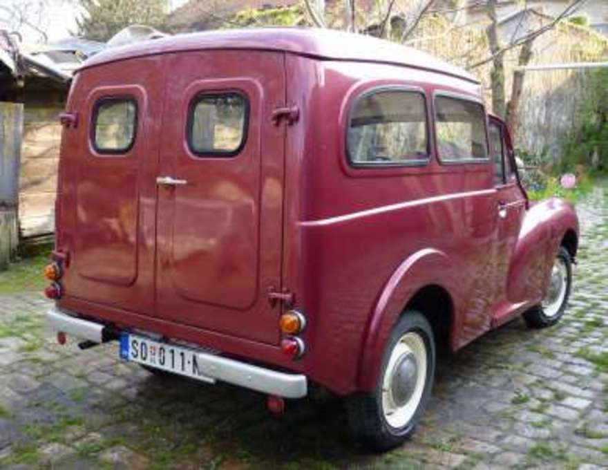 TopWorldAuto >> Photos of Morris Minor 1000 van - photo galleries