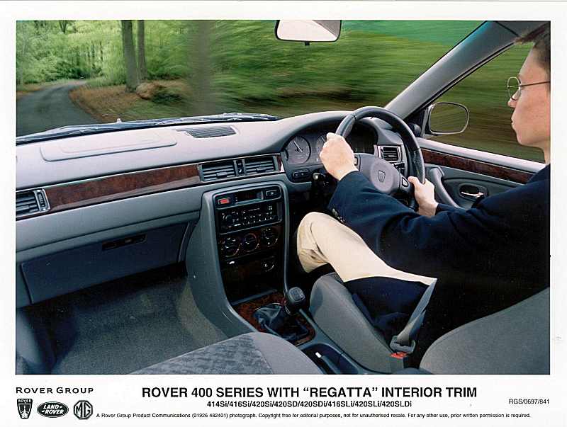 TopWorldAuto >> Photos of Rover 400 - photo galleries