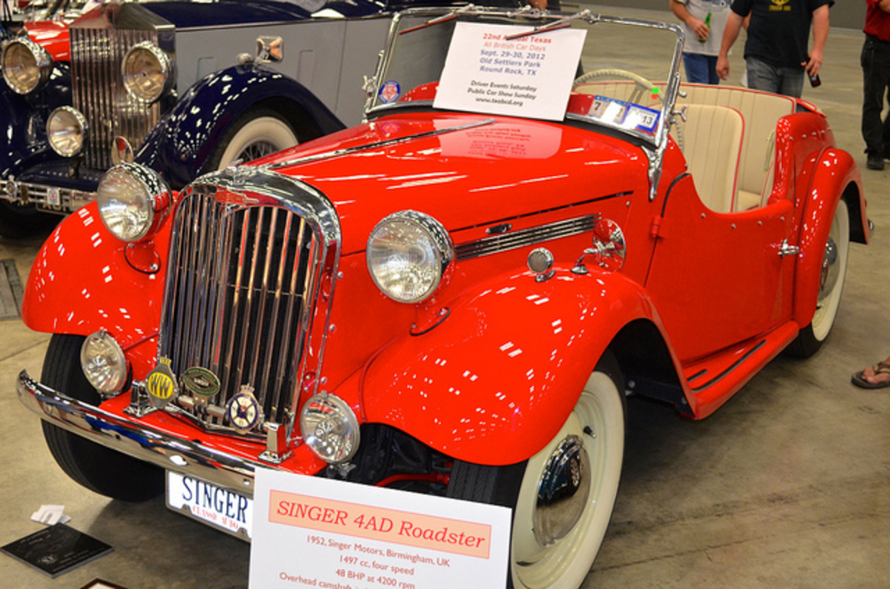 TopWorldAuto >> Photos of Singer 4AD roadster - photo galleries