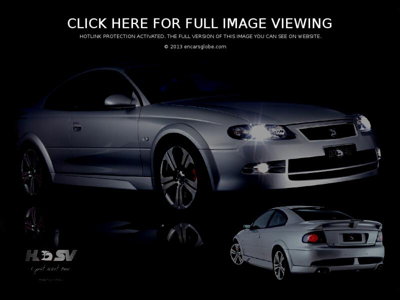 TopWorldAuto >> Photos of HSV Monaro Coupe 4 - photo galleries