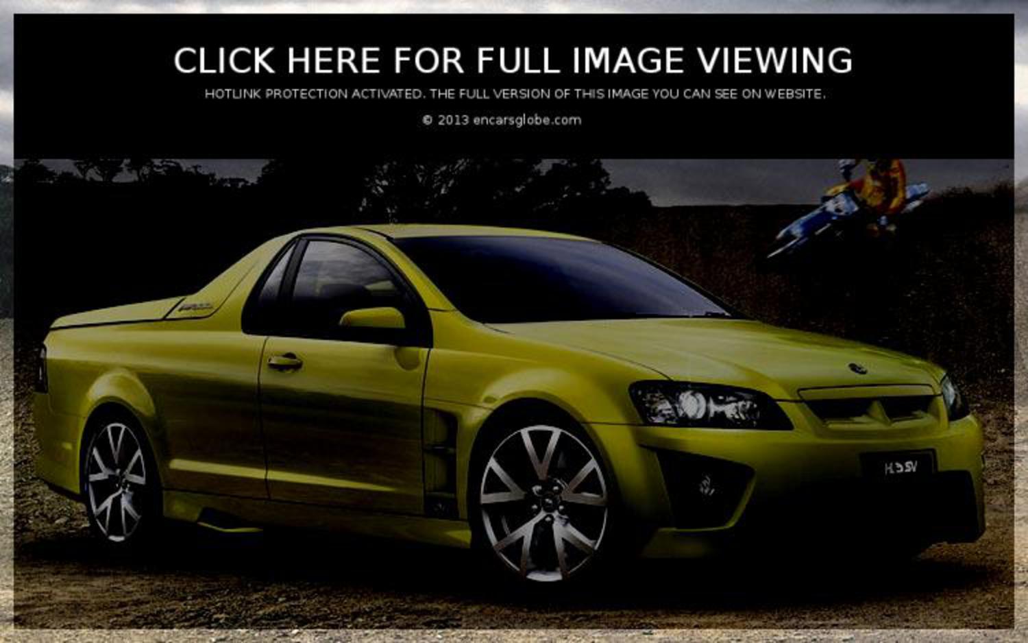 TopWorldAuto >> Photos of HSV Maloo R8 317 - photo galleries