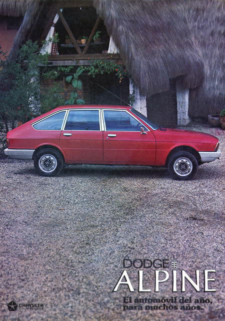 Dodge alpine - specs, photos, videos and more on TopWorldAuto