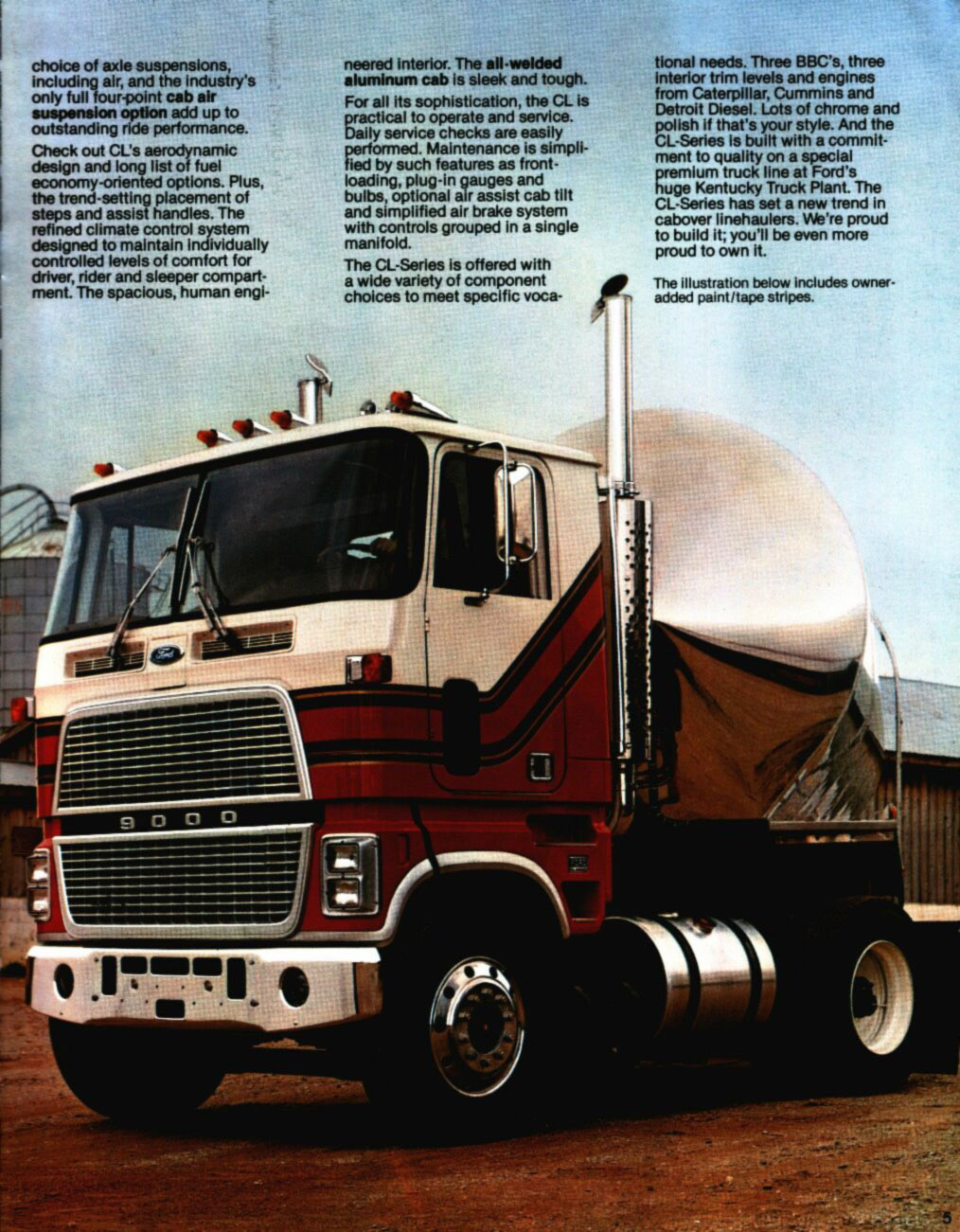 Ford CL 9000 - specs, photos, videos and more on TopWorldAuto