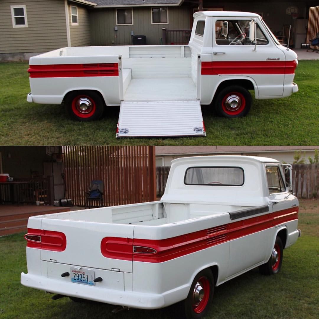 Chevrolet Corvair 95 rampside pickup - specs, photos, videos and more ...